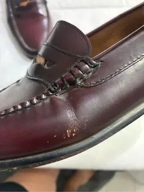 Weejuns | Shoes | Vintage Weejuns By Gh Bass Co Burgundy Leather Penny ...